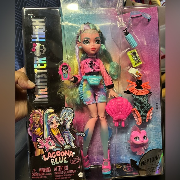 Mattel | Toys | New Monster High Lagoona Blue | Poshmark